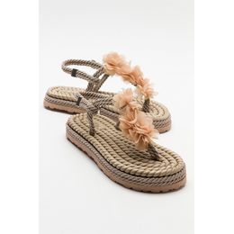 SANTRA Schn&uuml;rer Thong Sandalen (Women)