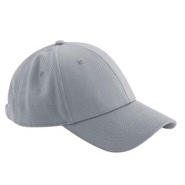 Beechfield - Baseball-M&uuml;tze 6 Segmente f&uuml;r Herren/Damen Unisex (Hellgrau)