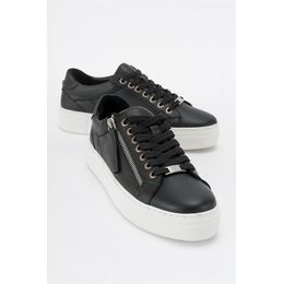 Beryl Leather Zip Turnschuh Women