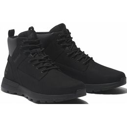 Schn&uuml;rboots Timberland "KILLINGTON TREKKERMID LACE UP SNEAKER", Herren, Gr. 41,5, schwarz, Leder, Synthetik, Schuhe Schn&uuml;rboots, Winterstiefel, Schn&uuml;rstiefel, Winterschuhe