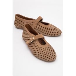 Arian Leder Ballerina Damen