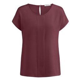Peter Hahn - Bluse, rot, Gr. 36 / S - Lyocell