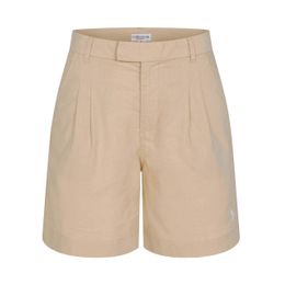 U.S. Polo Assn. Damen Leinenshorts aus Leinen-Baumwollmix