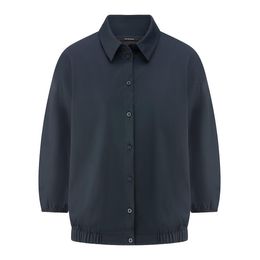 Peter Hahn - Bluse, blau, Gr. 48 / XL - Baumwolle