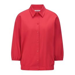 Peter Hahn - Bluse, rot, Gr. 52 / XXL - Baumwolle