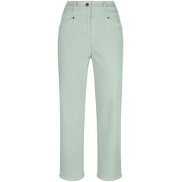 Peter Hahn - 7/8-Jeans, t&uuml;rkis, Gr. 38 / S - Baumwolle