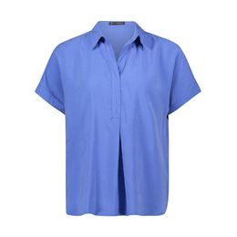 Betty Barclay - Bluse mit V-Ausschnitt, blau, Gr. 40 / M