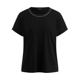 Peter Hahn - Rundhals-Shirt, schwarz, Gr. 44 / L