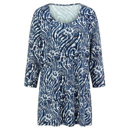 Emilia Lay - Long-Shirt mit 3/4-Arm, weiss, Gr. 40 / M