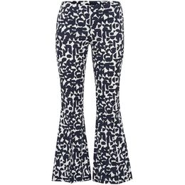 Emilia Lay - Hose, blau, Gr. 56 / 3XL - Baumwolle