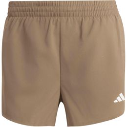 Adidas MIN 2IN Funktionsshorts Damen - Gr&ouml;&szlig;e S - braun