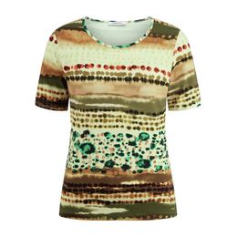 Peter Hahn - Rundhals-Shirt, gr&uuml;n, Gr. 38 / S