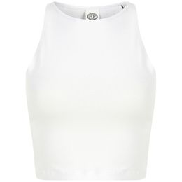 SF Women - Kurzes Top f&uuml;r Damen (Wei&szlig;)