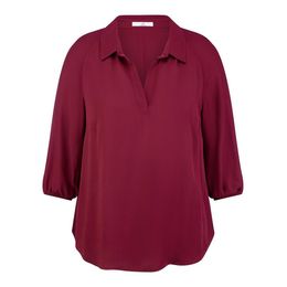 Emilia Lay - Bluse, rot, Gr. 52 / XXL