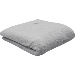 Handt&uuml;cher Ross "Vita 4004", grau (silbergrau), B:50cm L:100cm, Frottier, Obermaterial: 100% Baumwolle, Handt&uuml;cher, Bestickung Ross-Emblem