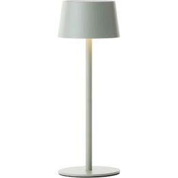 Brilliant LED Au&szlig;en-Tischleuchte "Viani", gr&uuml;n, 1, &Oslash; 9cm H: 25cm, 1 Stk., Leuchten, Kabellos, Solar & USB, H 25 cm, 170 lm, h&ouml;henverstellbar, 3000 K