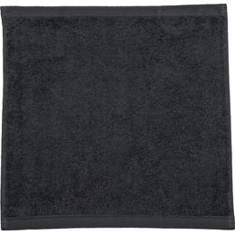 Seiftuch Ross "Vita 4004", grau (graphit), B:30cm L:30cm, Frottier, Handt&uuml;cher