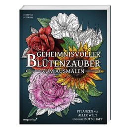 Malbuch &raquo;Geheimnisvoller Bl&uuml;tenzauber zum Ausmalen&laquo;