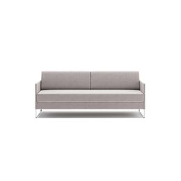 Schlafsofa HESTB&AElig;K "Hestb&aelig;k 33 3-Sitzer, Breite 208cm, Komfortsitzh&ouml;he 47cm, Bettfunktion", grau, B:208cm H:79cm T:82cm, 100% Polyester, Sofas, Schlafsofa, Umklappbar, Querschl&auml;fer, sehr komfortabel, Stauraum