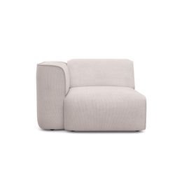 Sessel OTTO HOME "Sofa-Eckelement, Ma&szlig;e B/T/H: 109/97/46 cm", beige (creme), B:109cm H:70cm T:97cm, Struktur fein (100% Polyester);Samtoptik (100% Polyester);Samtcord (92% Polyester, 8% Polyamid), Sessel, Sessel, als Modul oder separat verwendbar, f&uuml;r individuelle Zusammenstellung