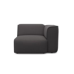 Sessel OTTO HOME "Sofa-Eckelement, Ma&szlig;e B/T/H: 109/97/46 cm", grau (anthrazit), B:109cm H:70cm T:97cm, Struktur fein (100% Polyester);Samtoptik (100% Polyester);Samtcord (92% Polyester, 8% Polyamid), Sessel, Sessel, als Modul oder separat verwendbar, f&uuml;r individuelle Zusammenstellung