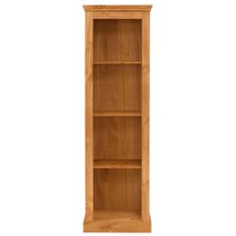 Stauraumregal OTTO HOME "Selma", beige (natur), B:55cm H:180cm T:38cm, MDF, Massivholz, Regale, Kiefernholz, feste und verstellbare B&ouml;den, Breite 55 cm, H&ouml;he 180 cm