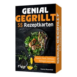 Riva Verlag Genial gegrillt - 55 Rezeptkarten