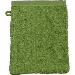Waschhandschuh Ross "Vita 4004", gr&uuml;n (kiwi), B:16cm L:22cm, Frottier, Handt&uuml;cher