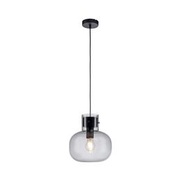 Pendelleuchte Paul Neuhaus "SHITAKE", grau (rauchgrau), Leuchten, 1, &Oslash; 25cm, 1 Stk., Pendelleuchte, &Oslash;:25cm