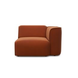 Sessel OTTO HOME "Sofa-Eckelement, Ma&szlig;e B/T/H: 109/97/46 cm", braun (messing), B:109cm H:70cm T:97cm, Struktur fein (100% Polyester);Samtoptik (100% Polyester);Samtcord (92% Polyester, 8% Polyamid), Sessel, Sessel, als Modul oder separat verwendbar, f&uuml;r individuelle Zusammenstellung