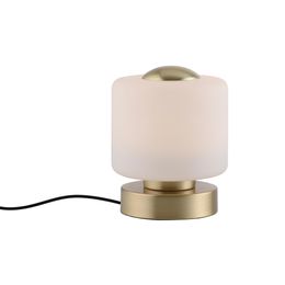 Tischleuchte Paul Neuhaus "BOTA", gold (messingfarben matt), Leuchten, 1, &Oslash; 12cm H: 15cm, 1 Stk., Tischleuchte, LED, dimmbar &uuml;ber Touchdimmer, H:15cm &Oslash;:12cm