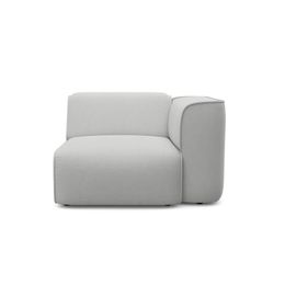 Sessel OTTO HOME "Sofa-Eckelement, Ma&szlig;e B/T/H: 109/97/46 cm", grau (hellgrau), B:109cm H:70cm T:97cm, Struktur fein (100% Polyester);Samtoptik (100% Polyester);Samtcord (92% Polyester, 8% Polyamid), Sessel, Sessel, als Modul oder separat verwendbar, f&uuml;r individuelle Zusammenstellung