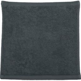 Seiftuch Ross "Vita 4004", grau (schiefer), B:30cm L:30cm, Frottier, Handt&uuml;cher