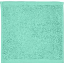 Seiftuch Ross "Vita 4004", blau (lagune), B:30cm L:30cm, Baumwolle, Handt&uuml;cher