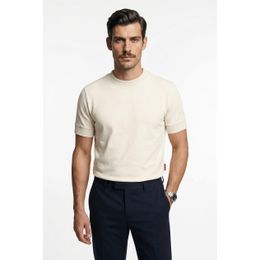 JOOP! Langarmshirt JOOP JEANS "Cedric", Herren, Gr. L, beige (natural), Single Jersey, Obermaterial: 95% Baumwolle, 5% Elasthan, unifarben, regular fit, Rundhals, Shirts Langarmshirt, Basic, Rundhals, regular fit