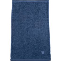 G&auml;stehandt&uuml;cher Ross "Vita 4004", blau (denim), B:30cm L:50cm, Frottier, Obermaterial: 100% Baumwolle, Handt&uuml;cher, Bestickung Ross-Emblem