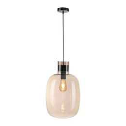 Pendelleuchte Paul Neuhaus "SHITAKE", gelb (amber), Leuchten, 1, &Oslash; 30cm, 1 Stk., Pendelleuchte, &Oslash;:30cm