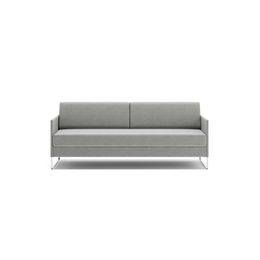 Schlafsofa HESTB&AElig;K "Hestb&aelig;k 33 3-Sitzer, Breite 208cm, Komfortsitzh&ouml;he 47cm, Bettfunktion", slate grau, B:208cm H:79cm T:82cm, 100% Polyester, Sofas, Schlafsofa, Umklappbar, Querschl&auml;fer, sehr komfortabel, Stauraum