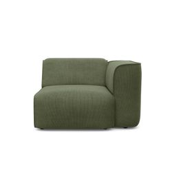 Sessel OTTO HOME "Sofa-Eckelement, Ma&szlig;e B/T/H: 109/97/46 cm", gr&uuml;n, B:109cm H:70cm T:97cm, Struktur fein (100% Polyester);Samtoptik (100% Polyester);Samtcord (92% Polyester, 8% Polyamid), Sessel, Sessel, als Modul oder separat verwendbar, f&uuml;r individuelle Zusammenstellung