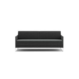 Schlafsofa HESTB&AElig;K "Hestb&aelig;k 33 3-Sitzer, Breite 208cm, Komfortsitzh&ouml;he 47cm, Bettfunktion", deep grau, B:208cm H:79cm T:82cm, 100% Polyester, Sofas, Schlafsofa, Umklappbar, Querschl&auml;fer, sehr komfortabel, Stauraum