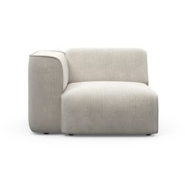 Sessel OTTO HOME "Sofa-Eckelement, Ma&szlig;e B/T/H: 109/97/46 cm", beige (creme), B:109cm H:70cm T:97cm, 100% Polyester, Sessel, Sessel, als Modul oder separat verwendbar, f&uuml;r individuelle Zusammenstellung