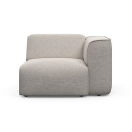 Sessel OTTO HOME "Sofa-Eckelement, Ma&szlig;e B/T/H: 109/97/46 cm", grau (hellgrau), B:109cm H:70cm T:97cm, 100% Polyester, Sessel, Sessel, als Modul oder separat verwendbar, f&uuml;r individuelle Zusammenstellung
