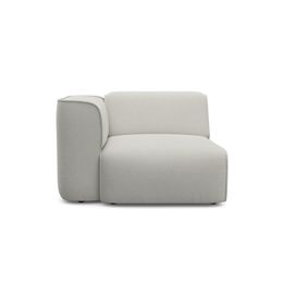 Sessel OTTO HOME "Sofa-Eckelement, Ma&szlig;e B/T/H: 109/97/46 cm", beige (natur), B:109cm H:70cm T:97cm, Struktur fein (100% Polyester);Samtoptik (100% Polyester);Samtcord (92% Polyester, 8% Polyamid), Sessel, Sessel, als Modul oder separat verwendbar, f&uuml;r individuelle Zusammenstellung