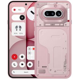 NOTHING Smartphone "Phone (4a)", Energieeffizienz: B (A-G), rosa, 256 GB, Mobiltelefone