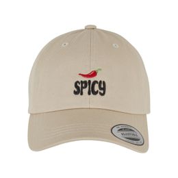 Flex Cap MISS TEE "Miss Tee Spicy Cotton Twill Cap", Damen, Gr. onesize, stone, 100% Baumwolle, Caps