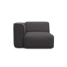 Sessel OTTO HOME "Sofa-Eckelement, Ma&szlig;e B/T/H: 109/97/46 cm", grau (anthrazit), B:109cm H:70cm T:97cm, Struktur fein (100% Polyester);Samtoptik (100% Polyester);Samtcord (92% Polyester, 8% Polyamid), Sessel, Sessel, als Modul oder separat verwendbar, f&uuml;r individuelle Zusammenstellung