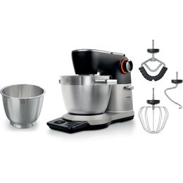 Bosch K&uuml;chenmaschine "MUMS8ZS18", pearl silber, B:22,3cm H:33,9cm T:45,7cm, K&uuml;chenmaschinen, 7 Automatikprogramme, Timer, Vollmetallgeh&auml;use, Edelstahl-R&uuml;hrer, K&uuml;chenmaschine