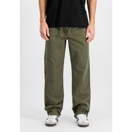 Shorts Alpha Industries "Basic Cotton Pants", Herren, Gr. 30, Normalgr&ouml;&szlig;en, gr&uuml;n (schwarz olive), Obermaterial: 100% Baumwolle, Hosen Shorts