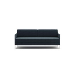 Schlafsofa HESTB&AElig;K "Hestb&aelig;k 415 3-Sitzer, Bettfunktion, Federkern, Breite 208cm", blau (royal blau), B:208cm H:79cm T:82cm, 100% Polyester, Sofas, Schlafsofa, Umklappbar, Querschl&auml;fer, sehr komfortabel, Stauraum
