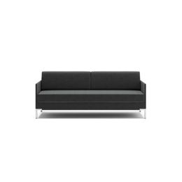 Schlafsofa HESTB&AElig;K "Hestb&aelig;k 415 3-Sitzer, Bettfunktion, Federkern, Breite 208cm", grau (deep grau), B:208cm H:79cm T:82cm, 100% Polyester, Sofas, Schlafsofa, Umklappbar, Querschl&auml;fer, sehr komfortabel, Stauraum
